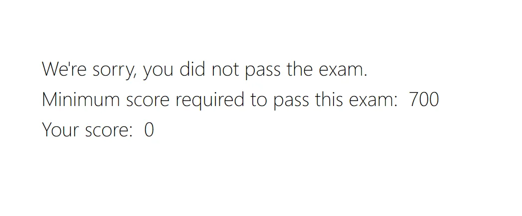 6. Taking the Exam
